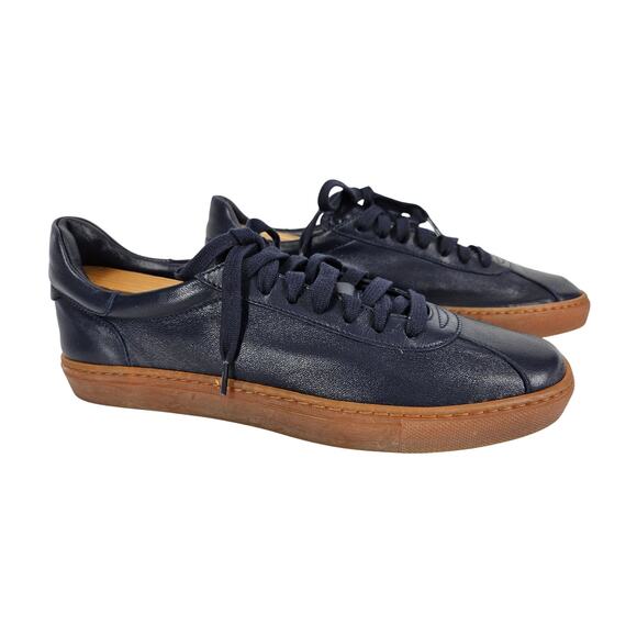 Aquatalia | Shoes | Aquatalia Mens Navy Blue Gum Bottom Sneaker Size 8m ...